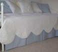 Easy DIY Daybed Dust Ruffle Decorating Project - Simply Smart Living